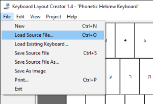 Customizable Hebrew Phonetic Keyboard for Windows (10/8/7) - Jake Binstein
