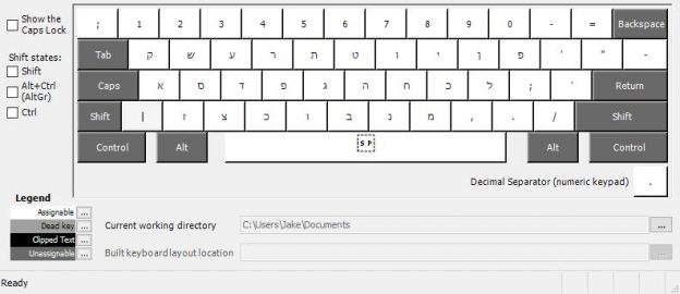 Customizable Hebrew Phonetic Keyboard for Windows (11/10/8/7) | Jake ...